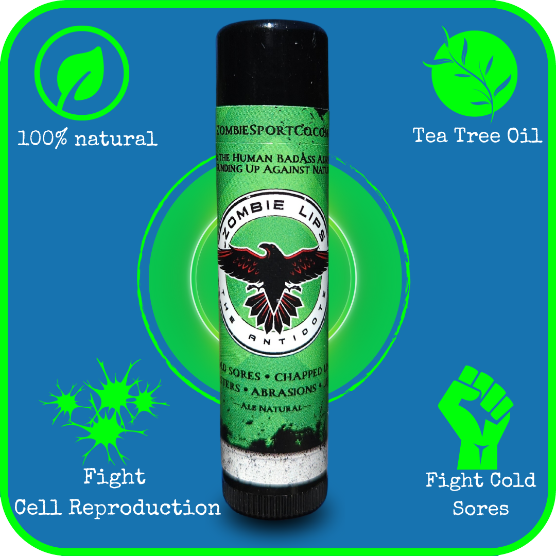 ZOMBIE LIPS PIERCING BALM | SMASH COLD SORES – Zombie Sport Co