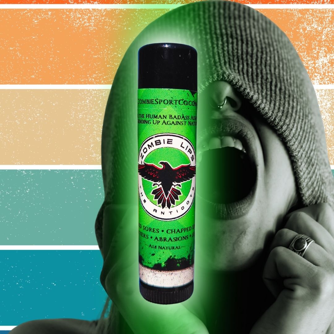 ZOMBIE LIPS PIERCING BALM | SMASH COLD SORES – Zombie Sport Co